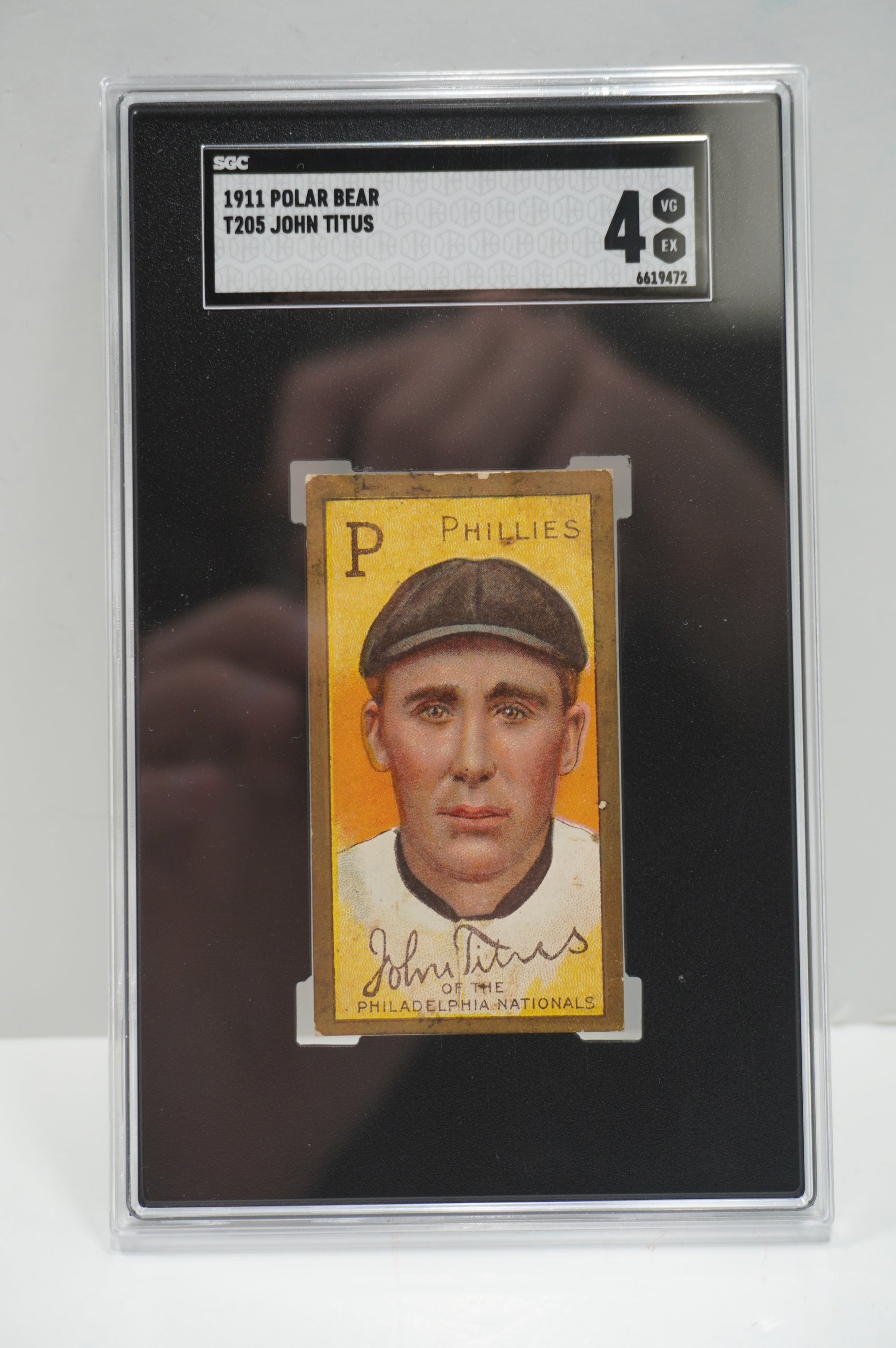 1911 Polar Bear T205 John Titus SGC 4 – Dallas Card Show