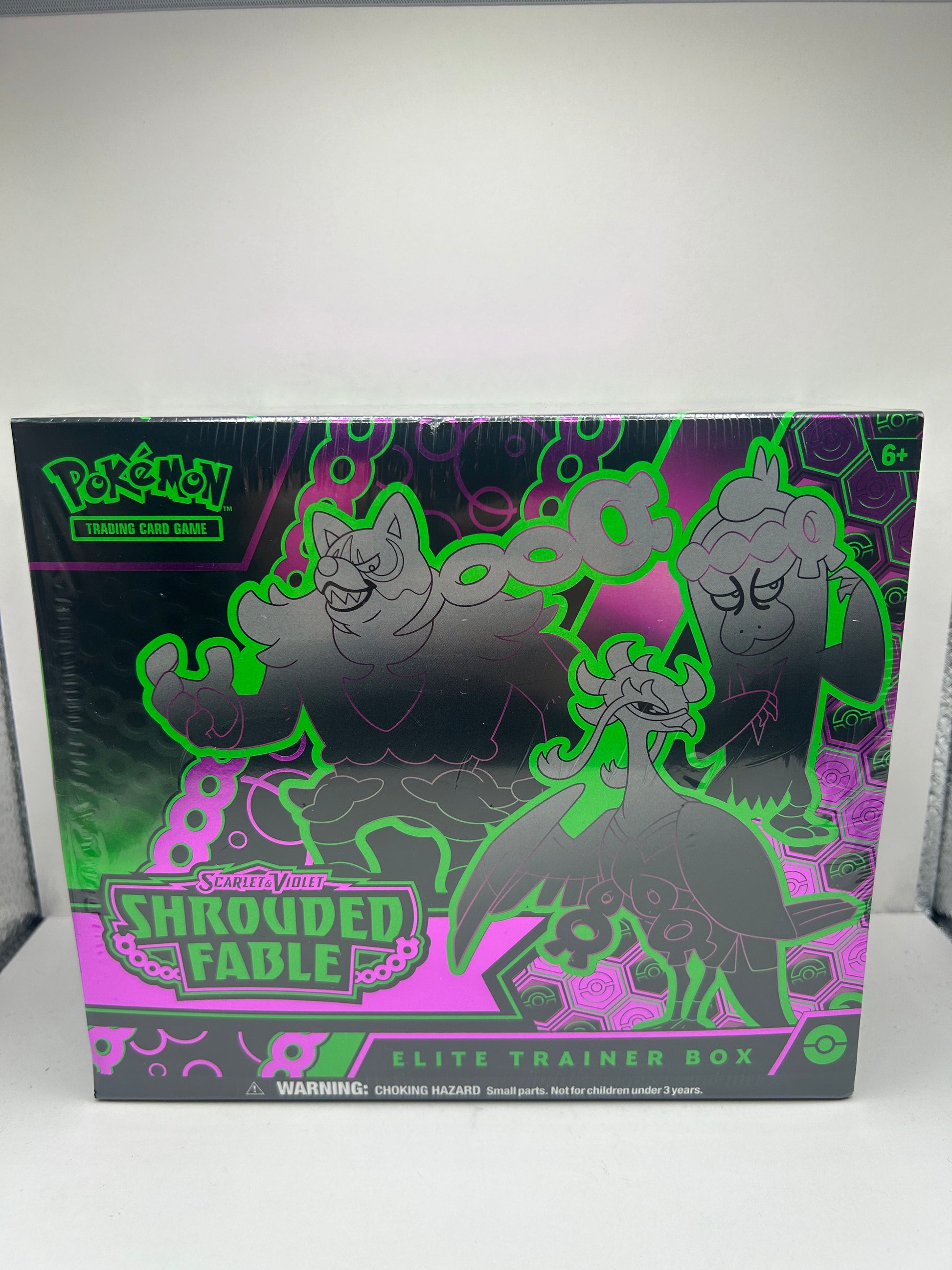 Pokemon Scarlet & Violet Shrouded Fable Elite Trainer Box (ETB ...