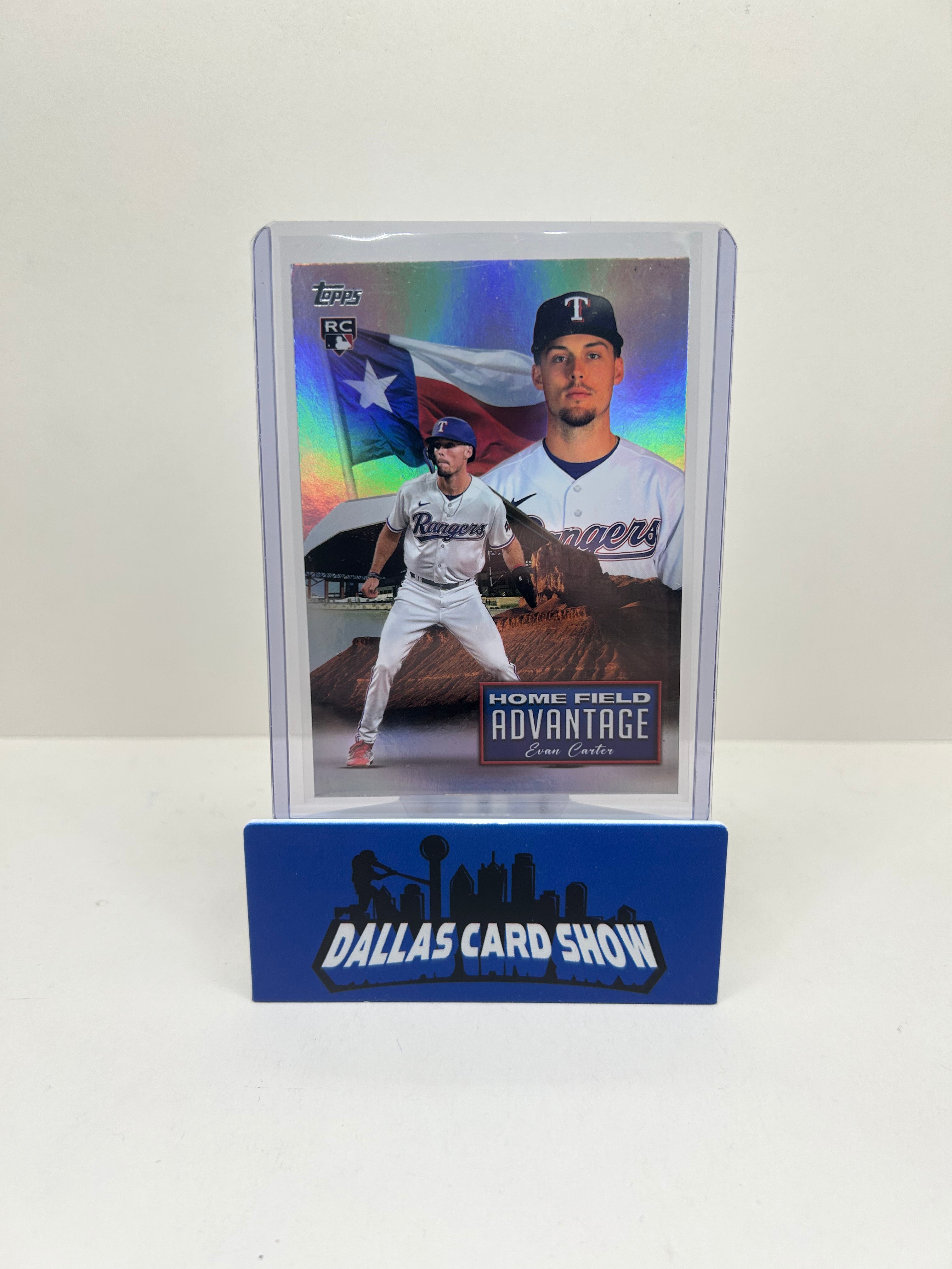 2024 Topps Home Field Advantage #HFA-13 Evan Carter – Dallas Card Show