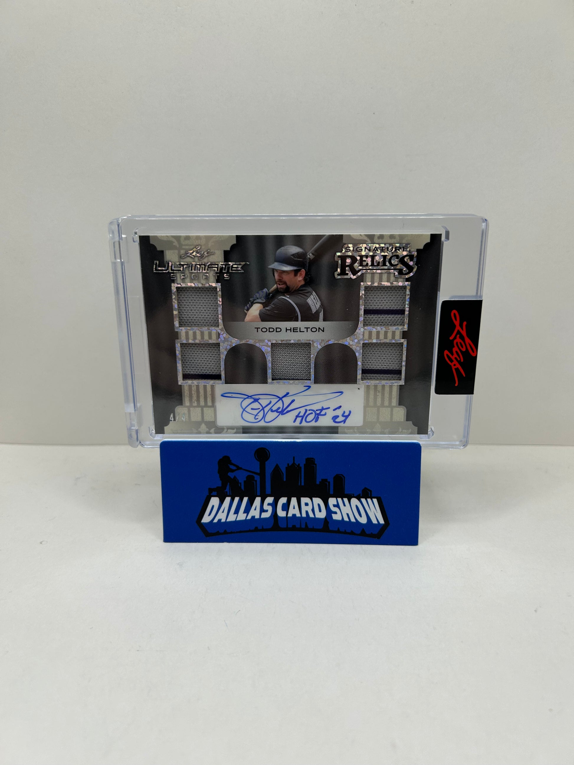 2024 Leaf Ultimate Sports Todd Helton /5 Auto Autograph Jersey Card Ro ...