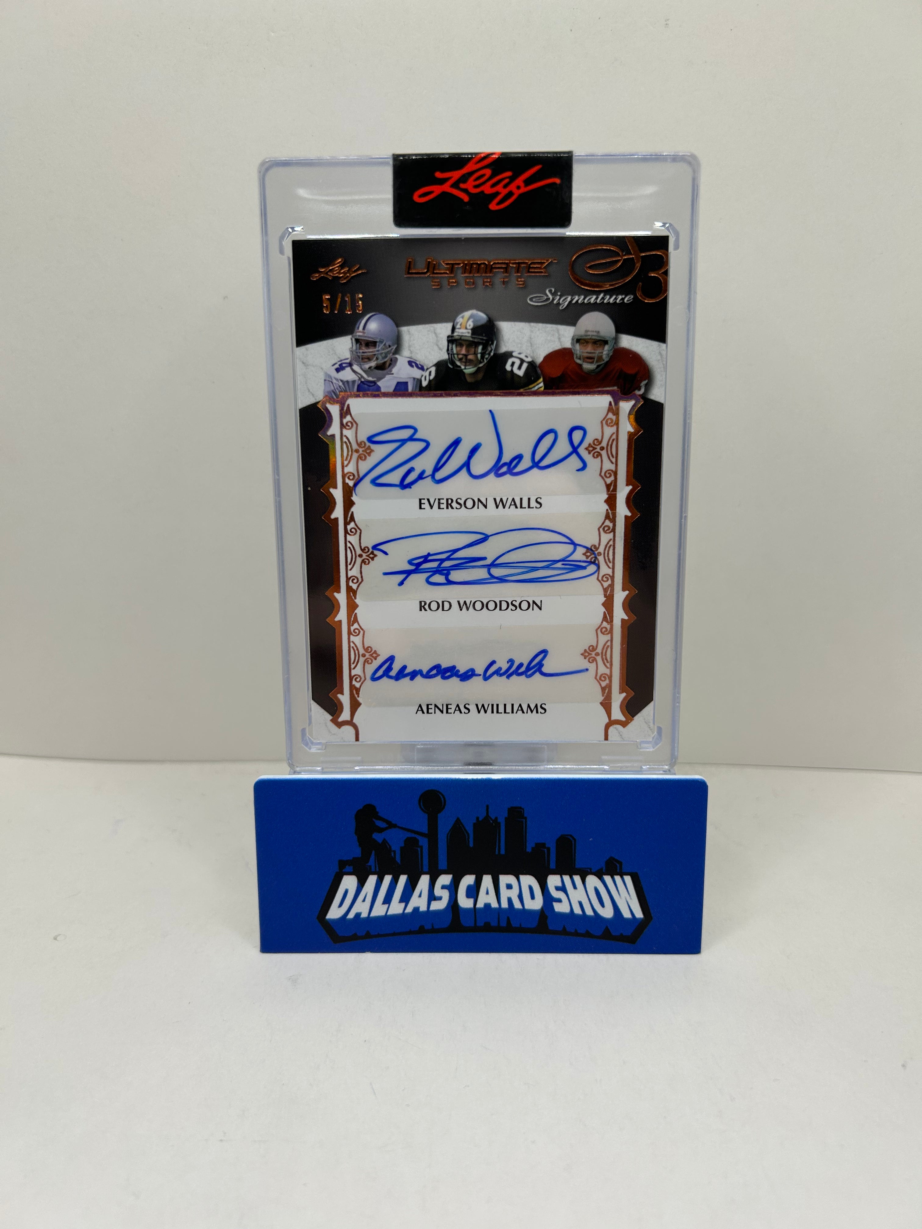 2024 Leaf Ultimate Everson Walls Rod Woodson Aeneas Williams Triple Au ...