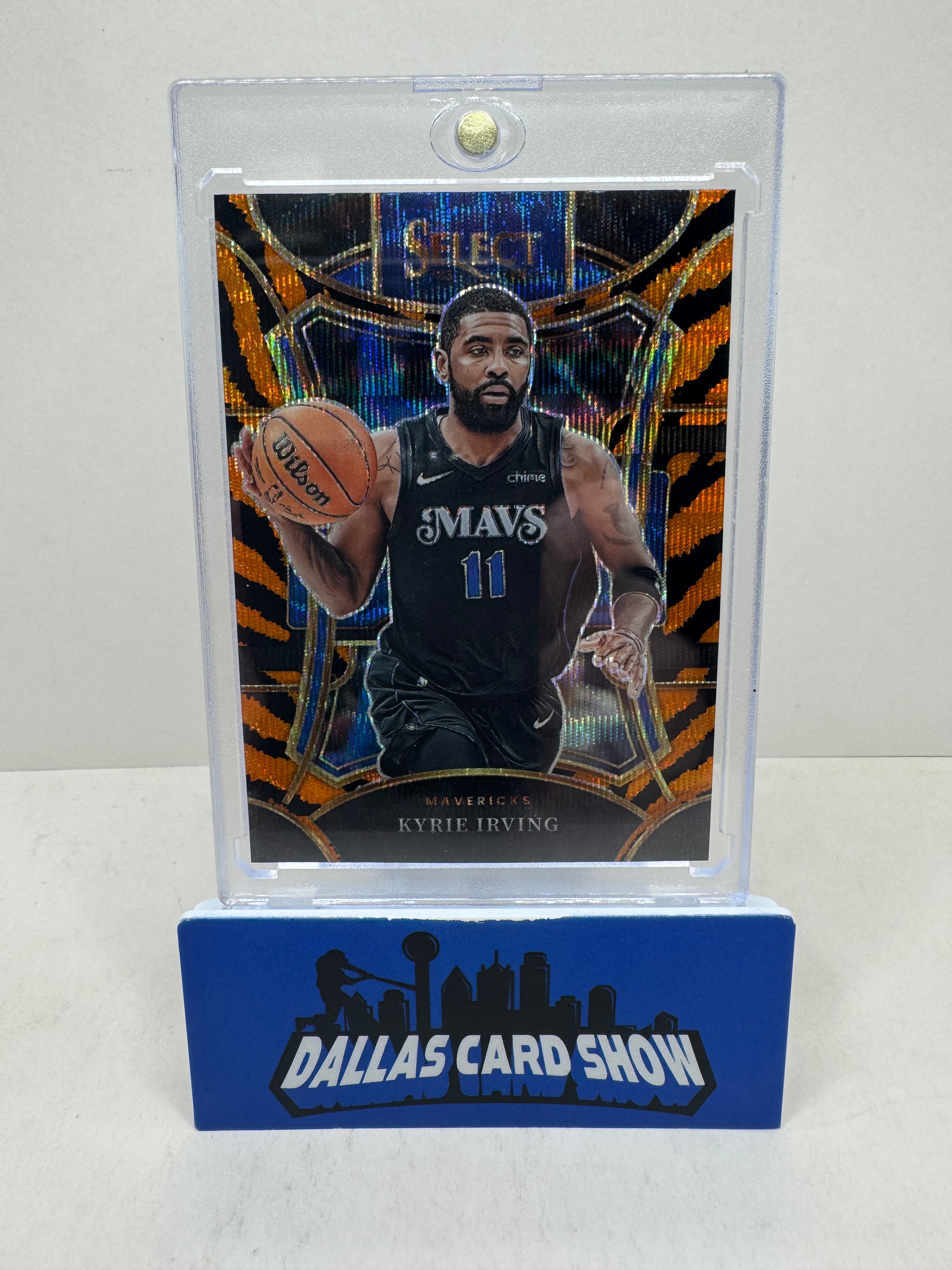 2023-24 Select Kyrie Irving Mezzanine Tiger Stripe – Dallas Card Show