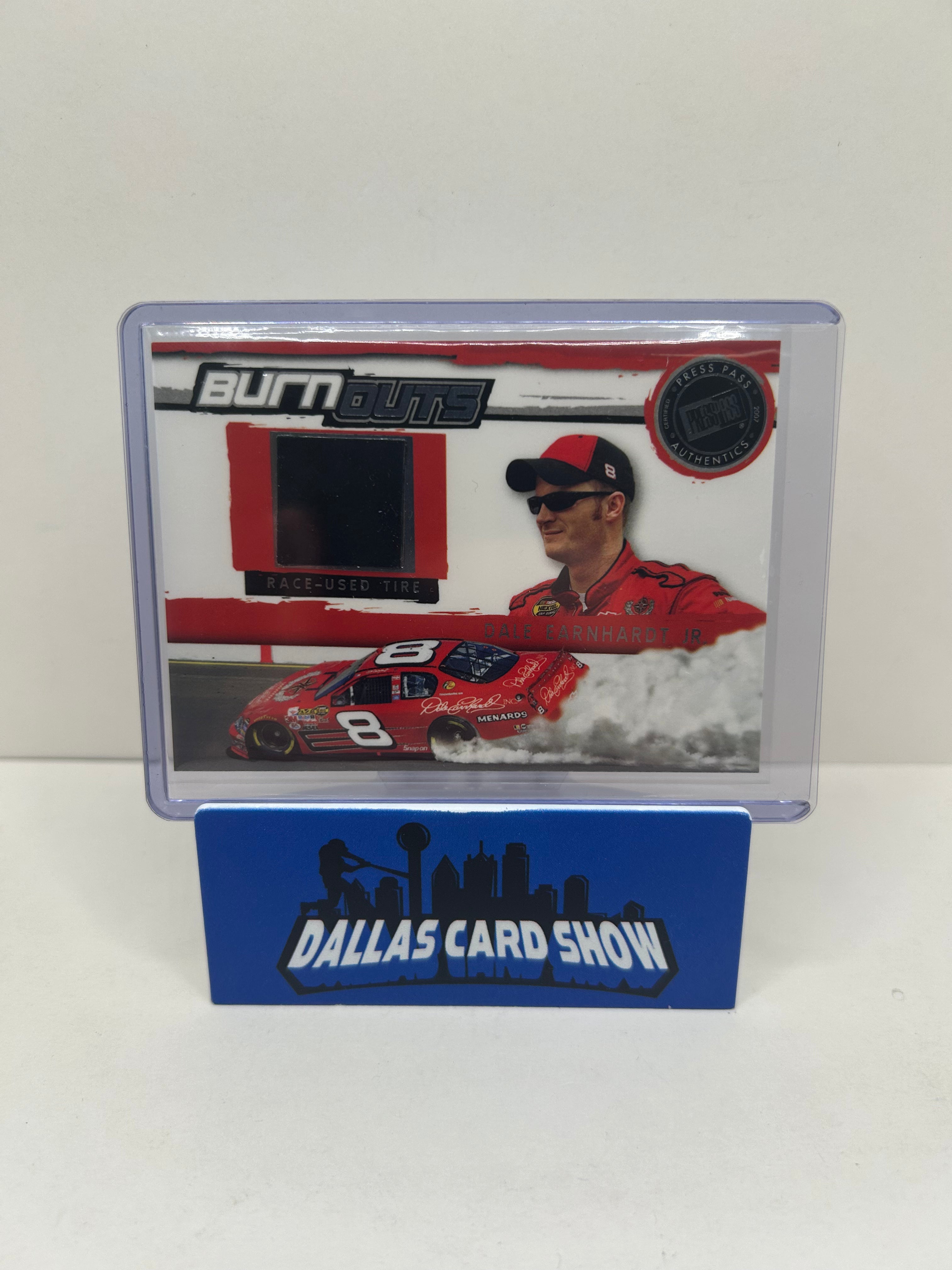 2007 Press Pass Burnouts Race-Used Tire Dale Earnhardt Jr #BO2 HOF ...