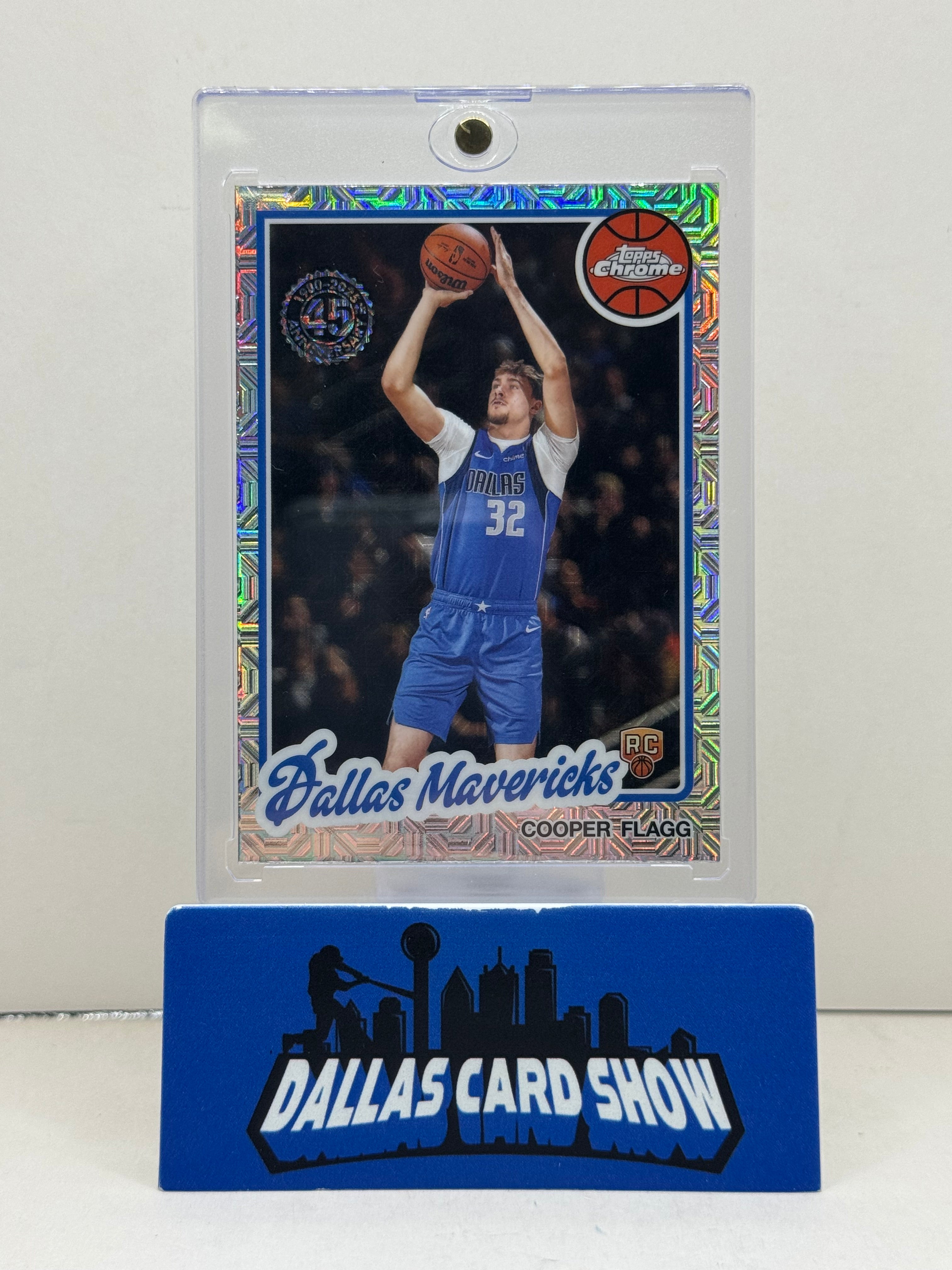 2025-26 Topps Chrome 45th Anniversary Mojo Cooper Flagg #TC-CF RC Mave ...