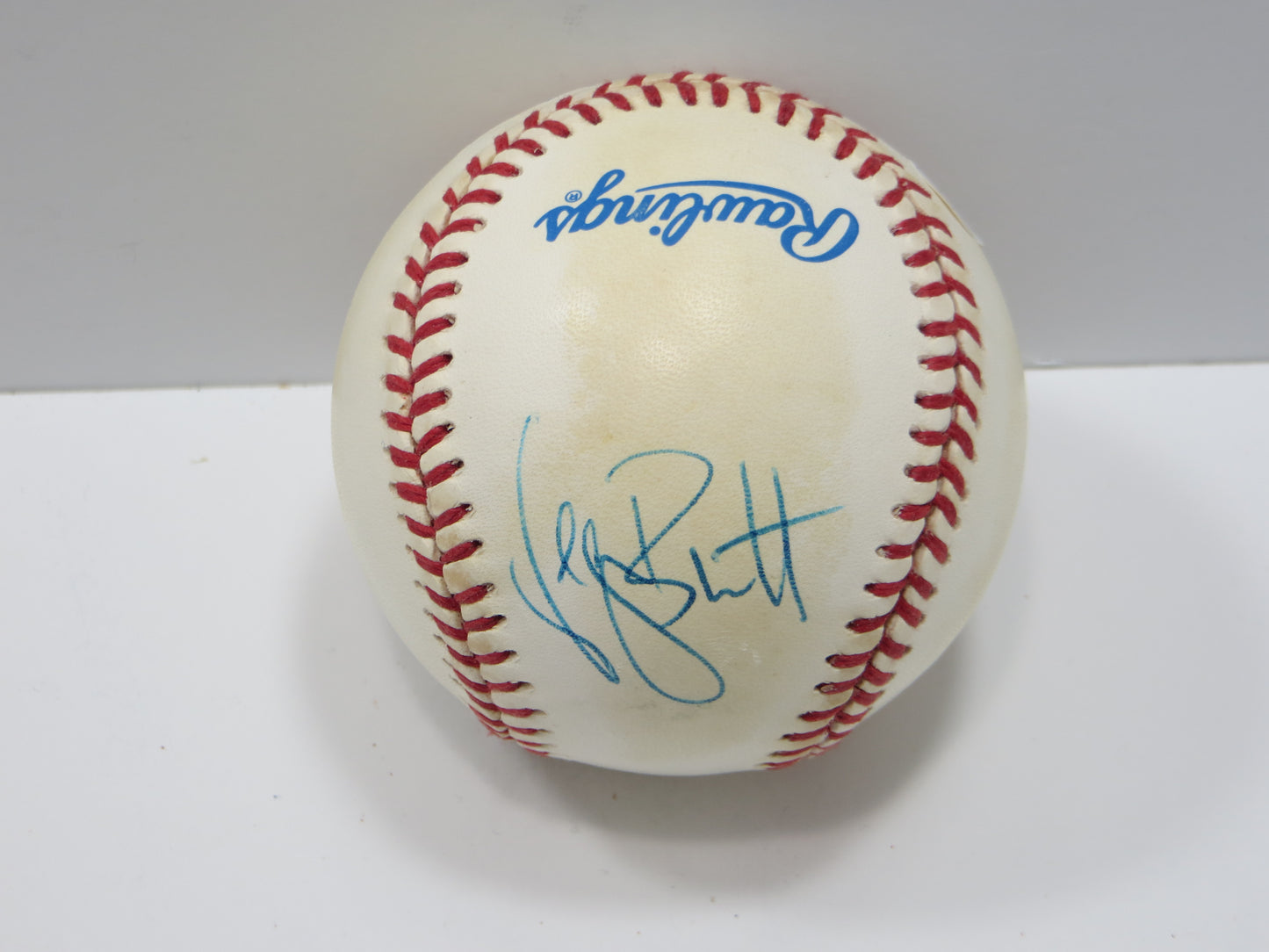 GEORGE BRETT SIGNED RAWLINGS OAL BASEBALL KANSAS CITY ROYALS JSA COA ...