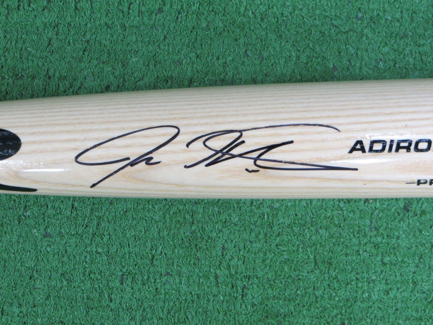 JOSH HAMILTON TEXAS RANGERS SIGNED BLONDE RAWLINGS BASEBALL BAT BAS in ...