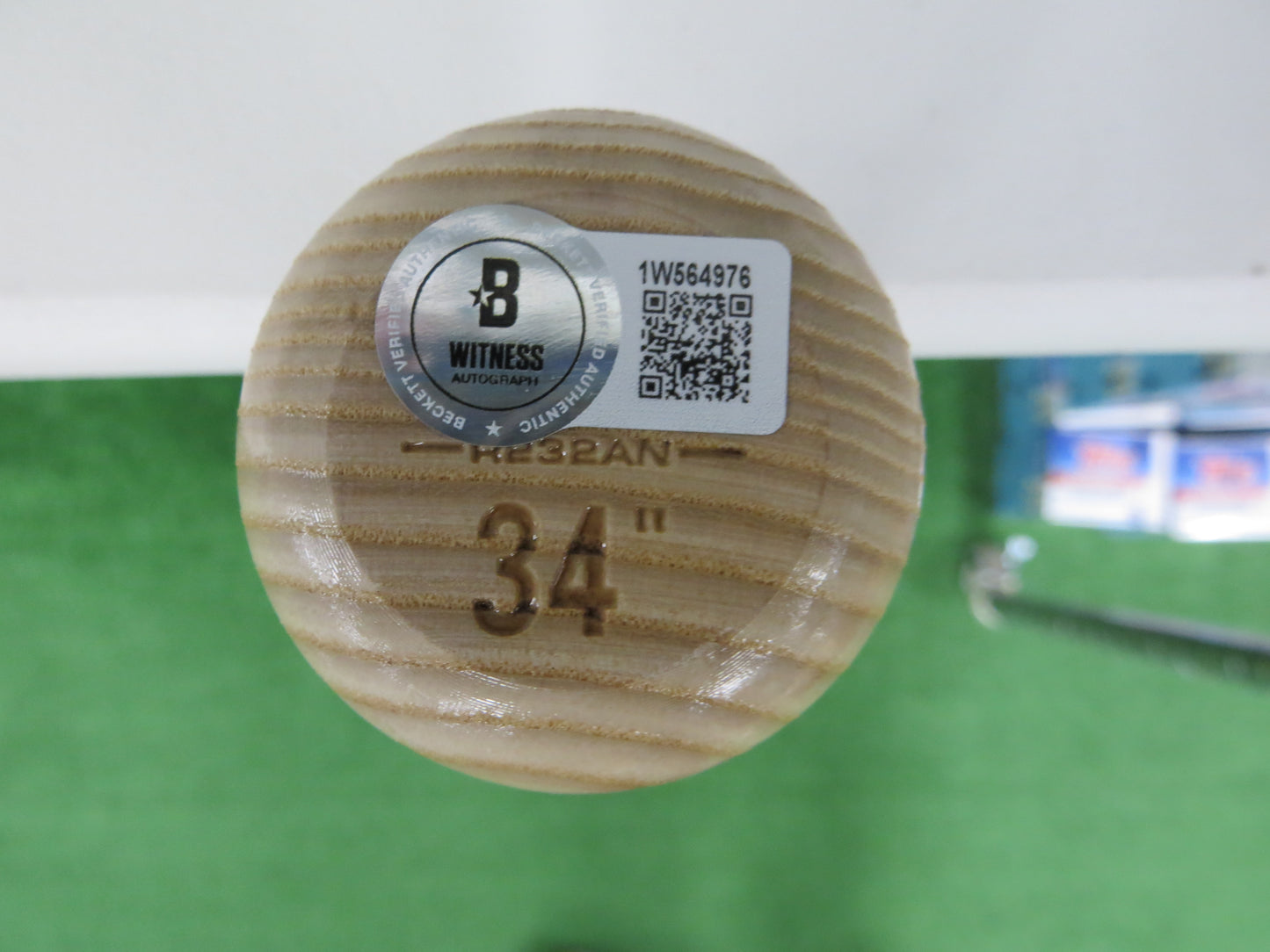 JOSH HAMILTON TEXAS RANGERS SIGNED BLONDE RAWLINGS BASEBALL BAT BAS ...