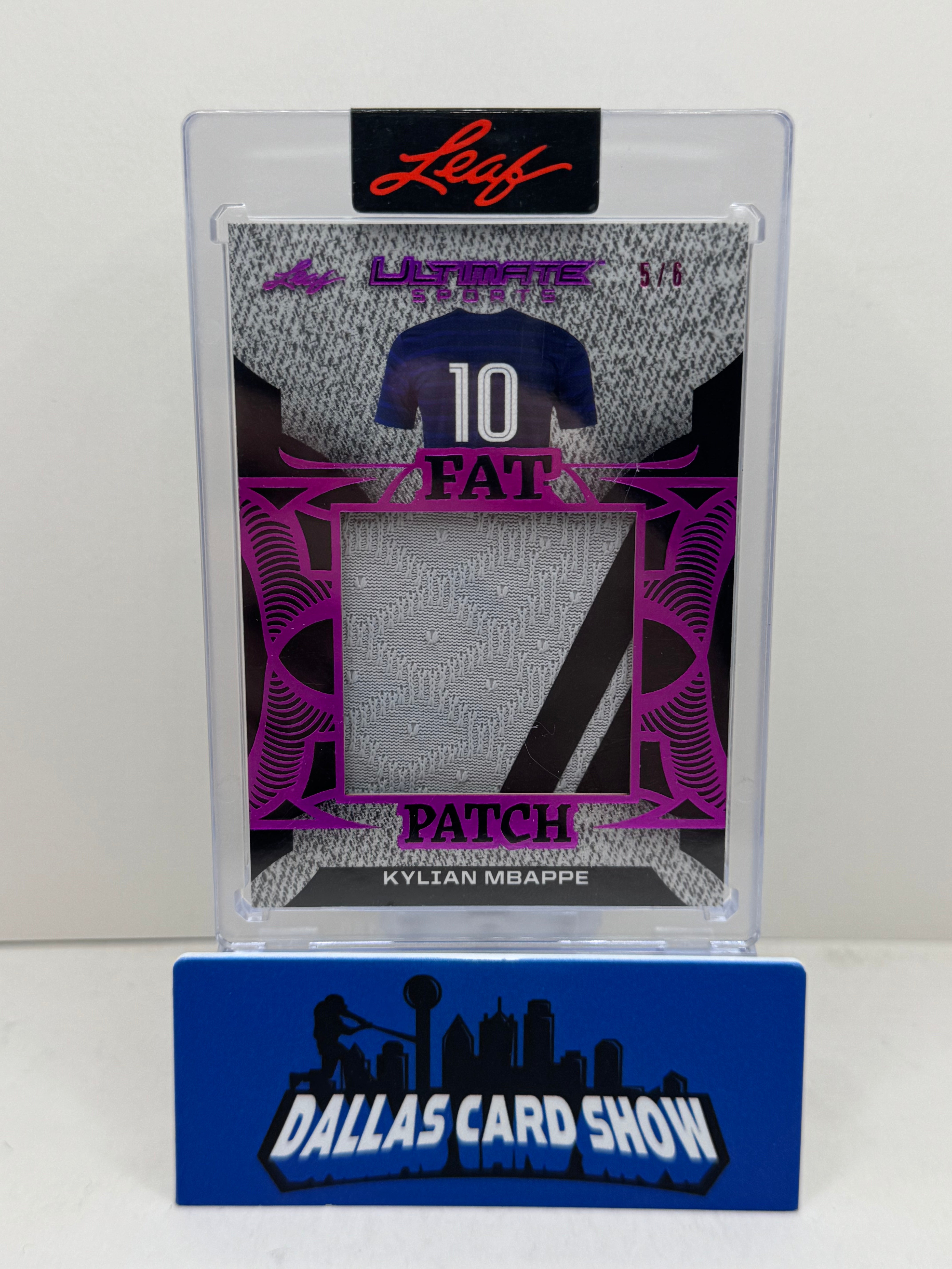 2024 Leaf Ultimate Sports #UFP-30 Kylian Mbappe Fat Patch /6 – Dallas ...