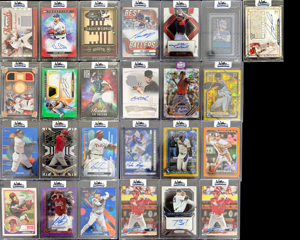 Big Daddy Bring-Backs $50 Baseball Singles Series 1 – Dallas Card Show
