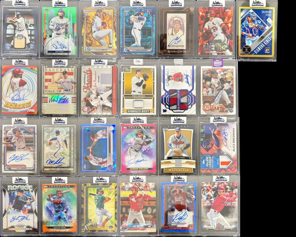 Big Daddy Bring-Backs $50 Baseball Singles Series 2 – Dallas Card Show