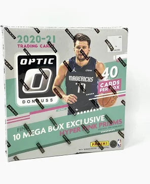 2020-2021 Optic Basketball Mega Box Hyper Pink Prizms – Dallas Card Show