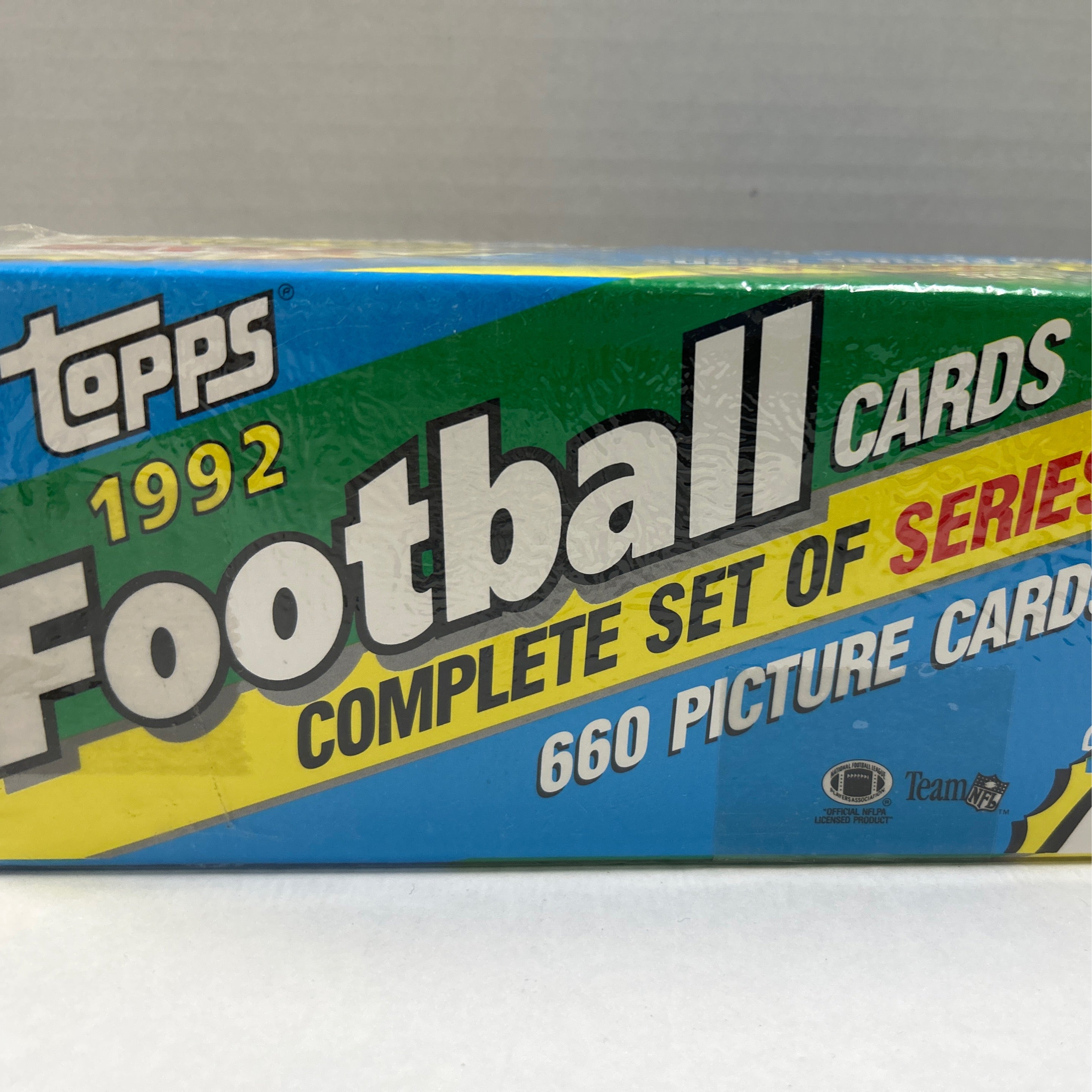 1992 TOPPS FOOTBALL COMPLETE FACTORY SEALED SET (1-660) + 20 TOPPS GOL ...