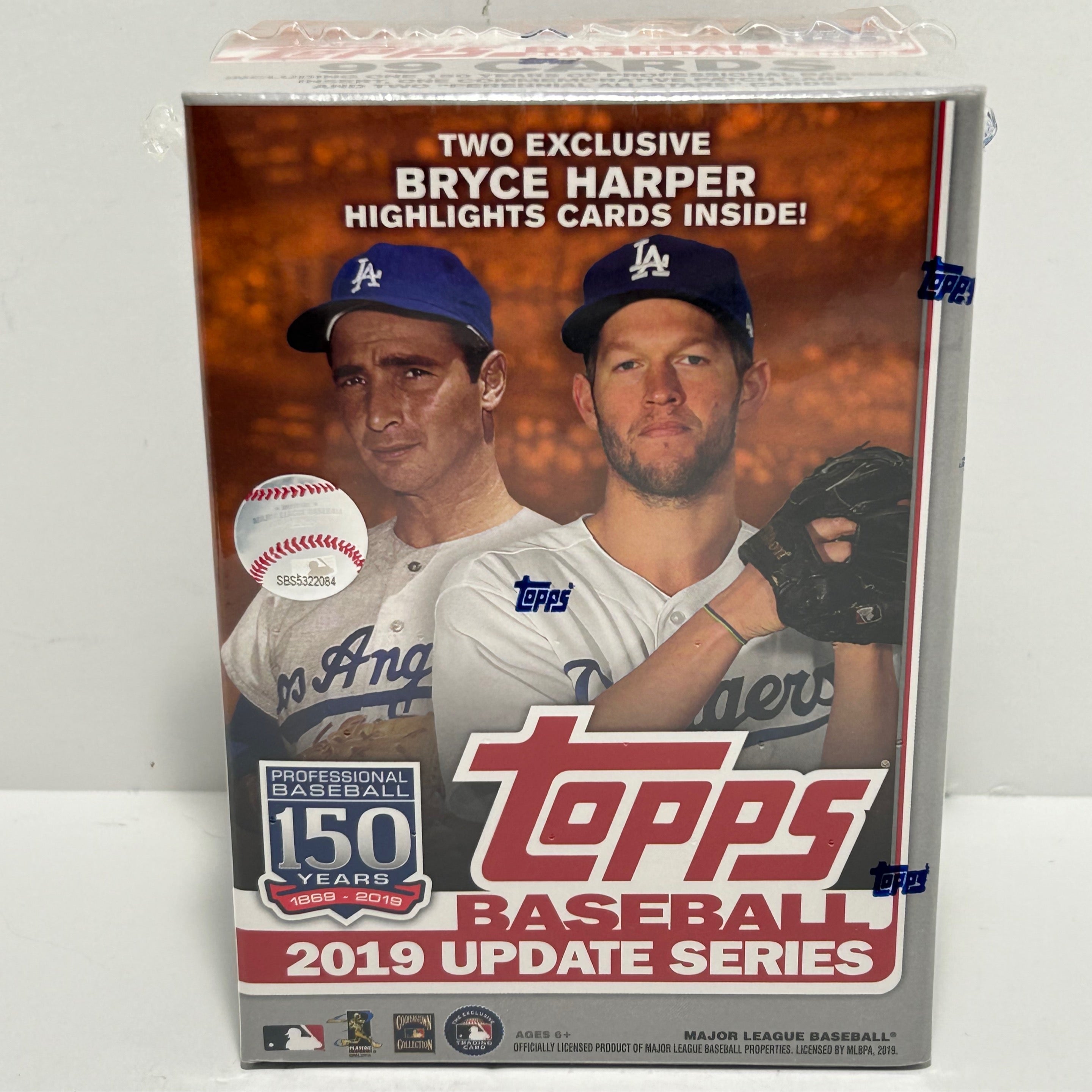 2019 Topps Update Baseball 7-Pack Blaster Box – Dallas Card Show