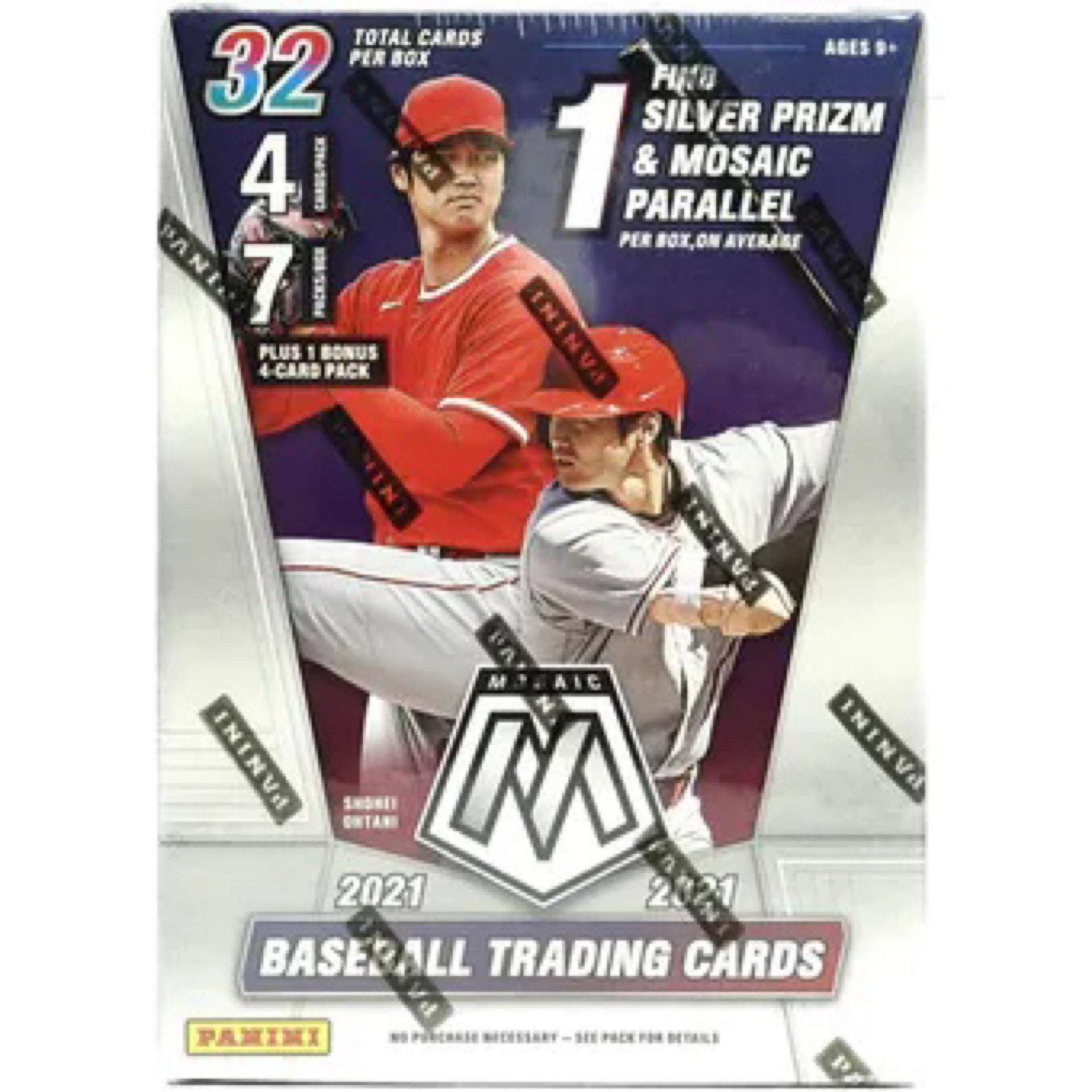 2021 Panini Mosaic Baseball Blaster Box – Dallas Card Show